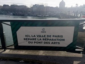 Humour : ce panneau de chantier a fait rire les parisiens